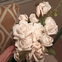 Real Touch Light Blush Roses Buds Silk Roses DIY Wedding - Etsy Canada