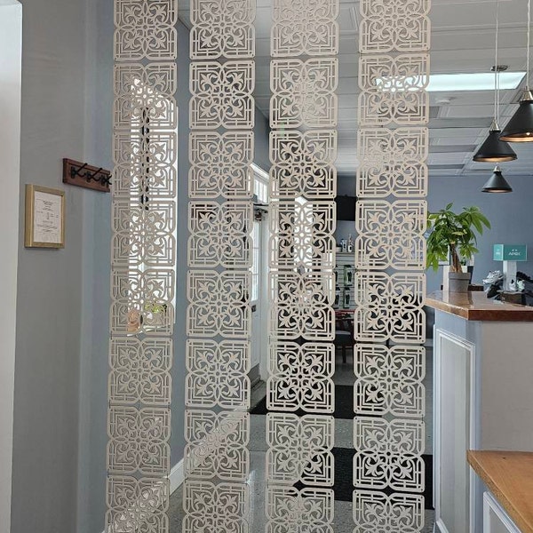 Room Divider Screen, Wall Divider, Hanging Room Partition, Privacy ...