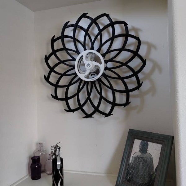 Rainbow Cirque Illusionaire Kinetic Wall Artwork, Kinetic Sculpture ...