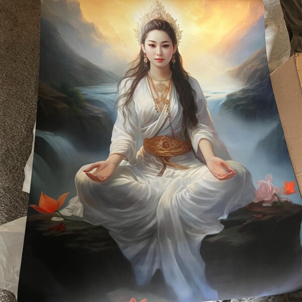 Hecate Portrait - Goddess of the Underworld in Moonlit Forest, Wild ...