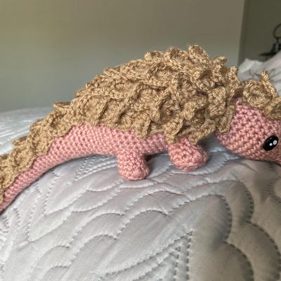 Pascal the Pangolin Crochet Pattern Posable Amigurumi Toy Pattern - Etsy