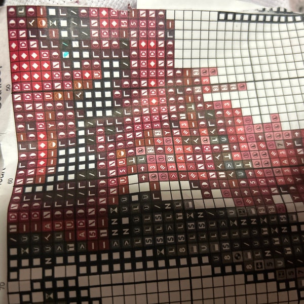 Bleeding Rose Cross Stitch Pattern PDF , Gothic Cross Stitch Pattern ...