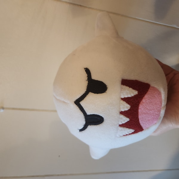 DIY Super Mario Boo Plush Sewing Pattern - 6in Size - BEGINNER - Etsy