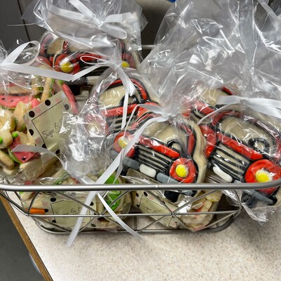 LITTLE RED CAR Cookies 12 Decorated Sugar Cookies - Etsy