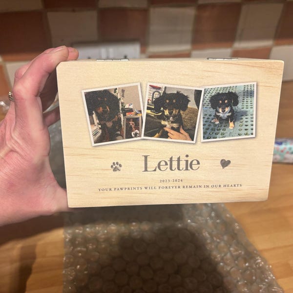 Personalised Jungle Animals Baby Keepsake Box Baby Gift Christening ...