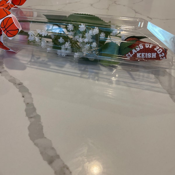 Personalized Basketball Rose - Etsy