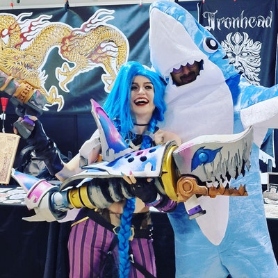 Jinx Arcane Fishbones Cosplay Blueprint and Instruction Guide PDF - Etsy