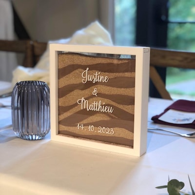 Wedding Sand Ceremony Photo Frame Unity Sand Ceremony - Etsy