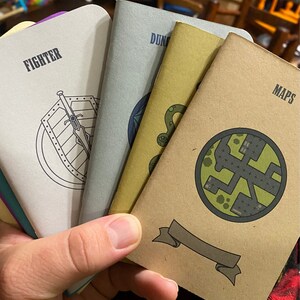 Monk Notebook Large Dungeons and Dragons 5e Character | Etsy