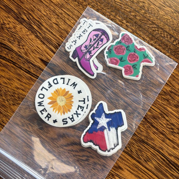 Texas Brown Boot Sticker - Cowboy Boot Decal - Texas Souvenir - Gift - Etsy