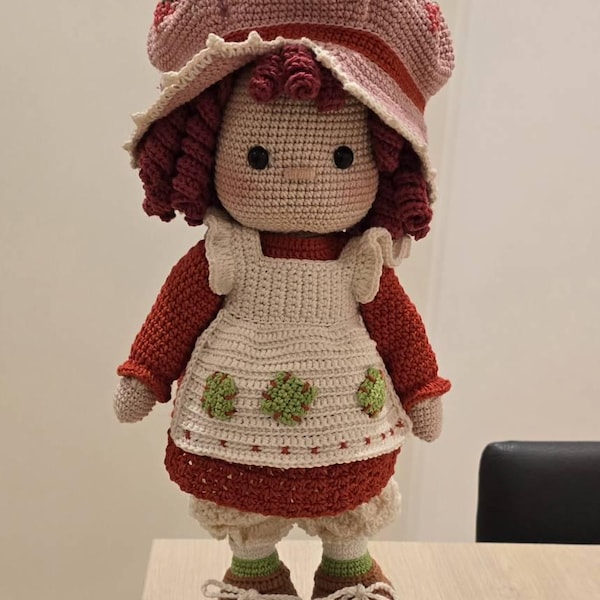 Alma Doll Amigurumi Crochet Pattern, Deer Included, PDF. / English ...