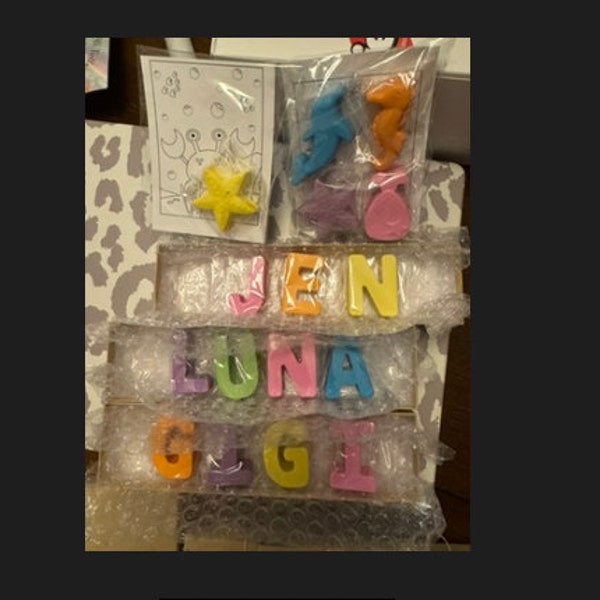 Farm Animal Crayon Party Favors, Birthday Party Favor, Cow, Bull, Pig ...