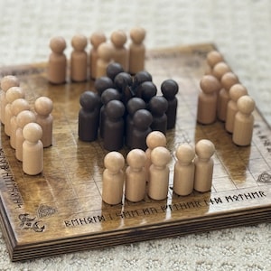 Bul Puluc Boolik Mayan Mesoamerican Running Fight Board Game - Etsy