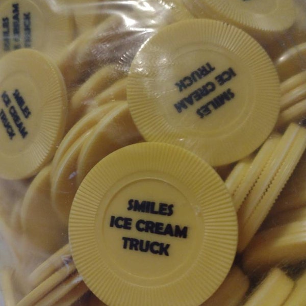 Custom Imprinted Tokens 1000 Pcs With 1 Color Imprint on 1 Side - Etsy