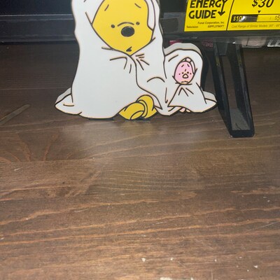 Winnie the Pooh and Piglet Scared Pals Halloween Decoration - Etsy