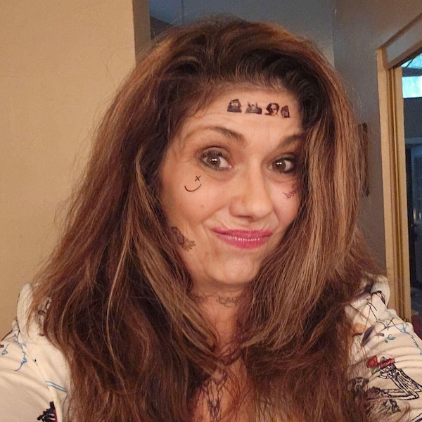 Post Malone Temporary Tattoos for Cosplayers and Fans. Face Tattoos ...