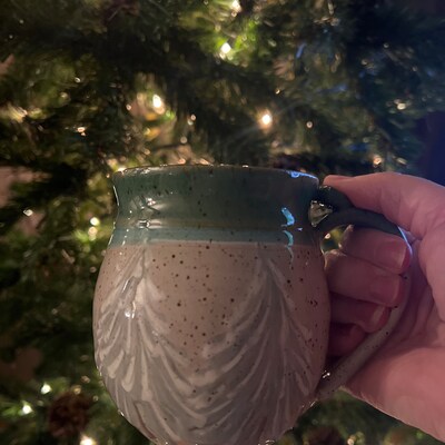 Winter Tree Ceramic Coffee Mug - Etsy