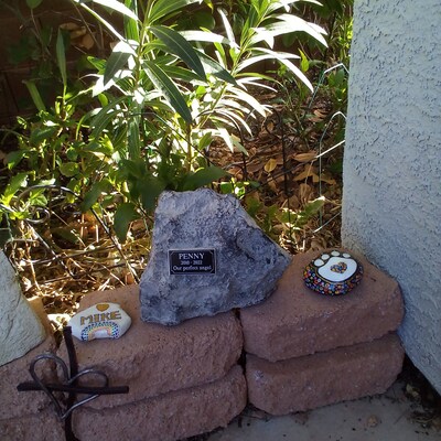 Human Rock Ashes Urn for the Yard - Etsy