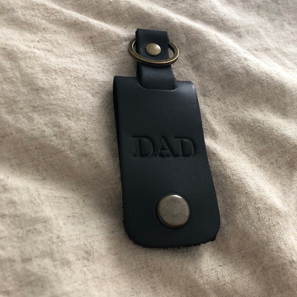 Personalized Unique Gift for Men, Mens Leather Keychain Gift, Best Mens ...