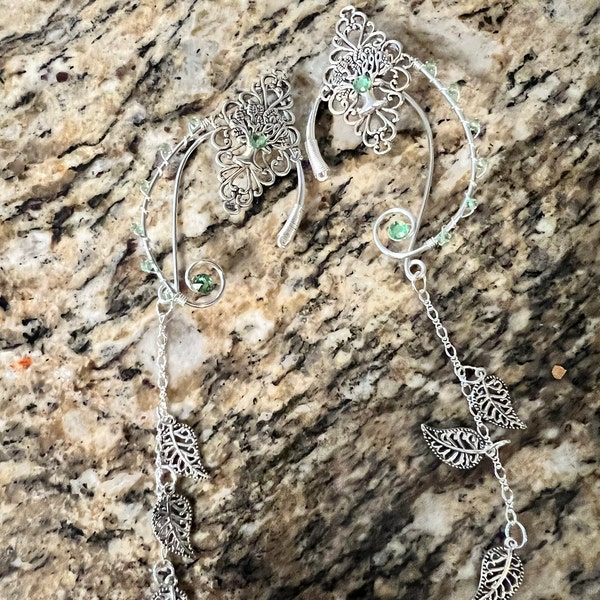 Tree of Life Ear Cuffs Elven Ear Cuffs Elf Ear Cuff Fairy Ears Elven ...