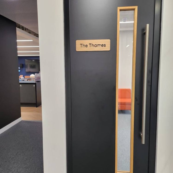 Personalised Bedroom Door Sign Sliding Door Sign Name Plaque Wood ...