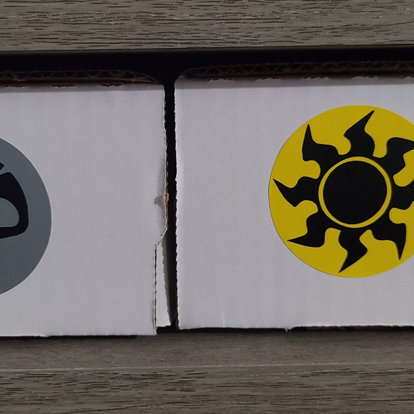 Magic the Gathering Mana Stickers / Decals - Individual - Etsy