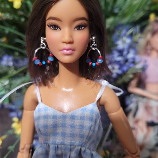 Doll Floral Dress, Doll Fashion Clothing, 1/6 Scale Clothes, Doll ...