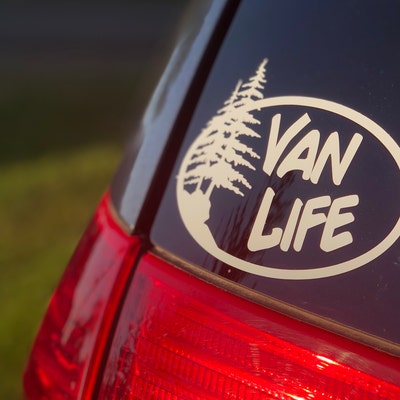 Van Life Vinyl Decal Van Life Van Life Sticker Van Life - Etsy