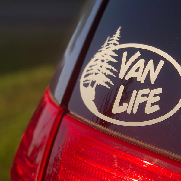 Van Life Vinyl Decal, Van Life, Van Life Sticker, Van Life Decal, Van ...