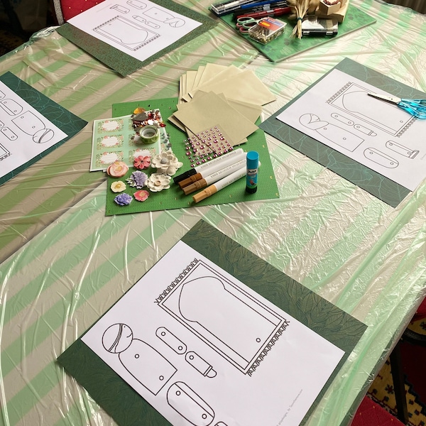 Positions of Salaat Activity for Kids, Printable, Islamic Crafts, DIY ...