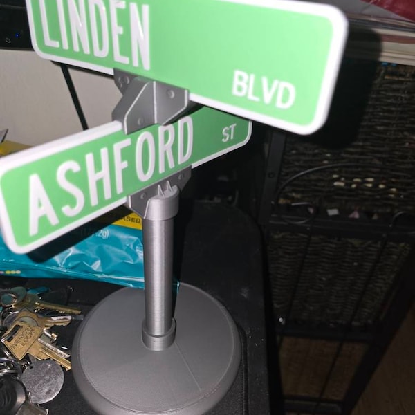 Customized Street Signage - Personalized Name Plate - Street Sign ...