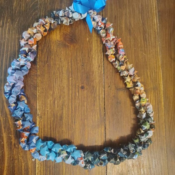 Origami Star Lei - Etsy