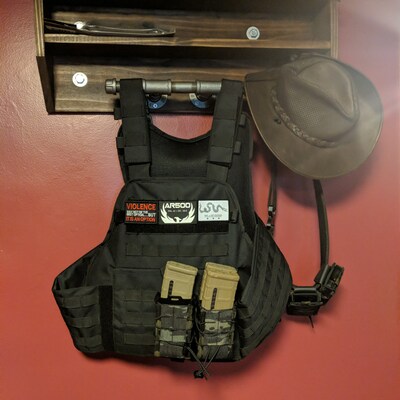 Wall Mounted Duty and Tactical Gear Rack Small - Etsy