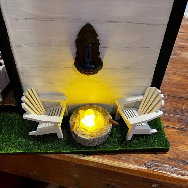 Beach Miniatures,miniature Deck Chair,mini Beach Ball,sunglasses ...