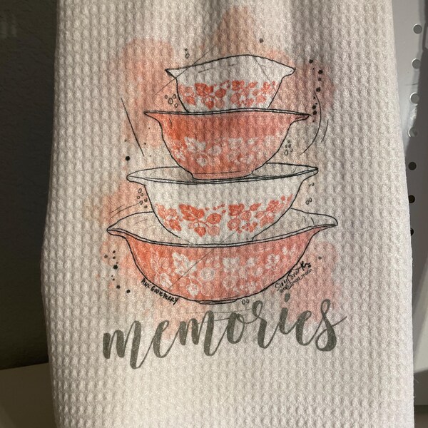 Vintage Pyrex Drawing Spring Blossom- DIGITAL DOWNLOAD - Etsy