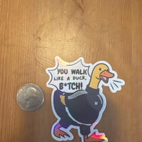 RM Rpwp Sticker, You Walk Like a Duck B*tch, Groin Vinyl Stickers ...