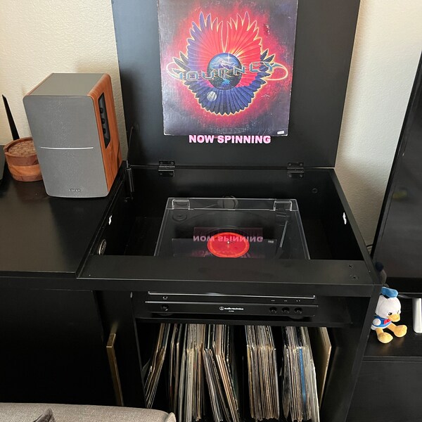 Now Spinning Wall Mounted Vinyl Record Display || Album Shelf - Etsy