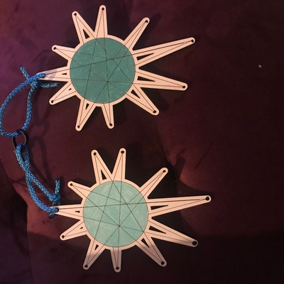 Tiki Christmas Tree Ornament Set Mele Kalikimaka Mini Hawaiian - Etsy