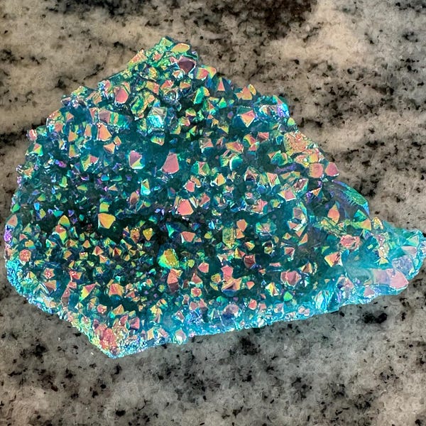 Angelite Minimalist Bracelet Light Blue Gemstone Delicate Bead Skinny ...