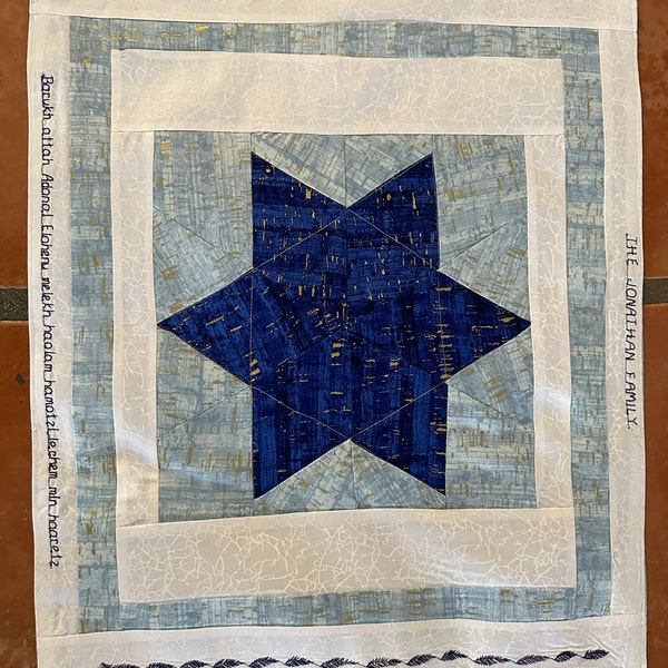 Six-pointed Star Foundation Paper Piecing Pattern, FPP, Quilt Block ...