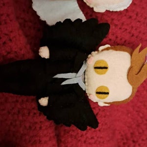 Good Omens Crowley and Aziraphale Ineffable Husbands Felt Toys for ...