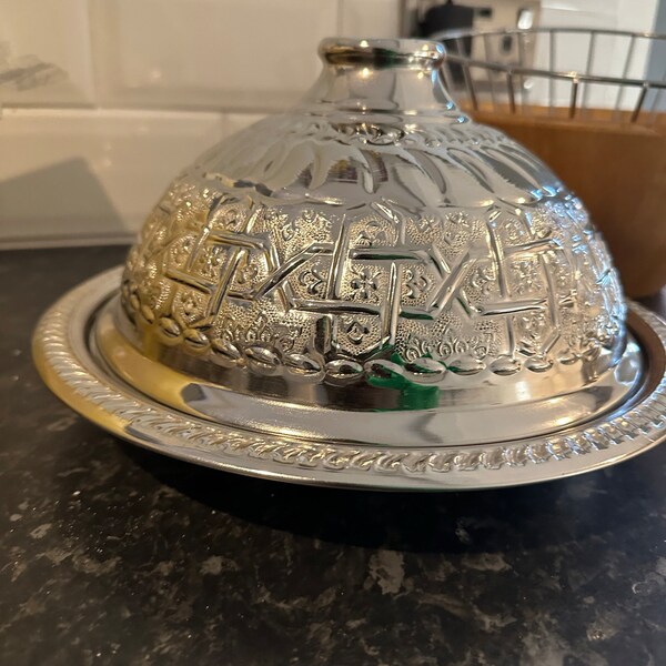 Moroccan Elegant Handcrafted Alpaca Silver Qudsi Teapot From Fez | FREE ...