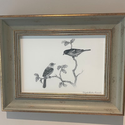Gray Jay Art Print Canada Jay Whisky Jack Grey Jay Ornithology Art ...