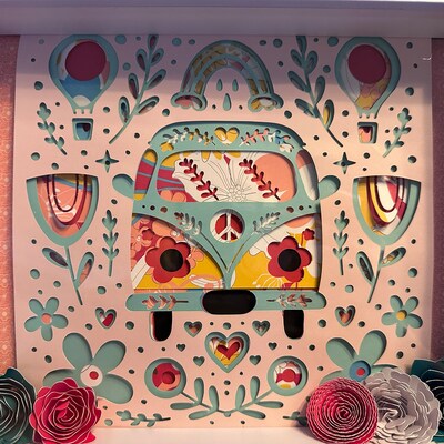 Shadow Box SVG Layer SVG 3D Shadow Box Shadow Box 3d Layer - Etsy