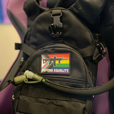 Defend Equality Trans Flag and Rifle Hard Enamel Pin - Etsy