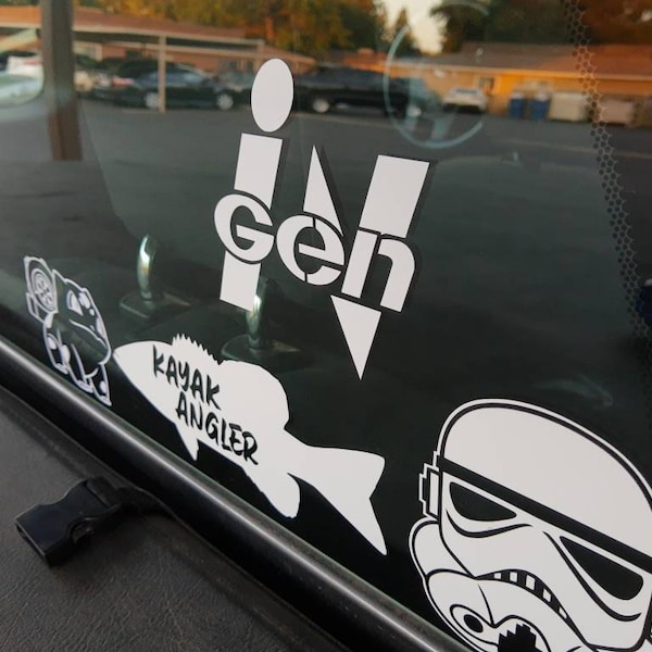 Ingen Vinyl Decal - Etsy