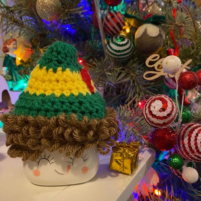 Buddy the Elf Marshmallow Mug Hat Christmas Mug Hat Elf - Etsy