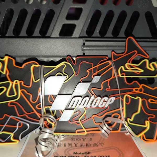 Motogp Wall Art (fan Art) World Class Racetrack Outlines in the Shape ...