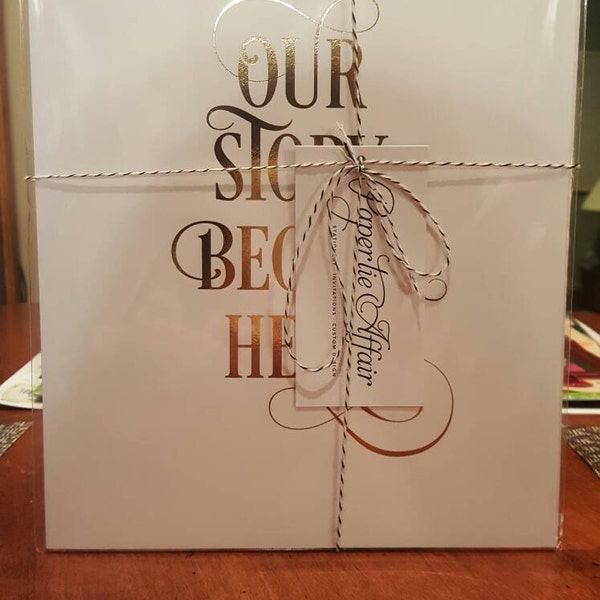 Custom Gold Foil Print - Add Any Text You Want in Gold, Copper, Rose ...
