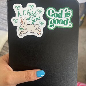 Daily Bread Croissant With Bow Sticker Bible Faith Stickers God Journal ...